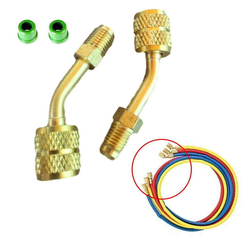 Adapter For Split HVAC System 5/16 inch Female Quick Couplers 1/4 inch ...