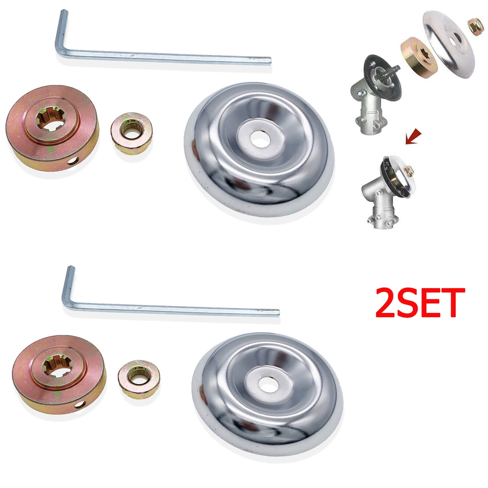 Adapter Kit String Trimmer Brush Cutter Part For Husqvarna Stihl 2 Set ...