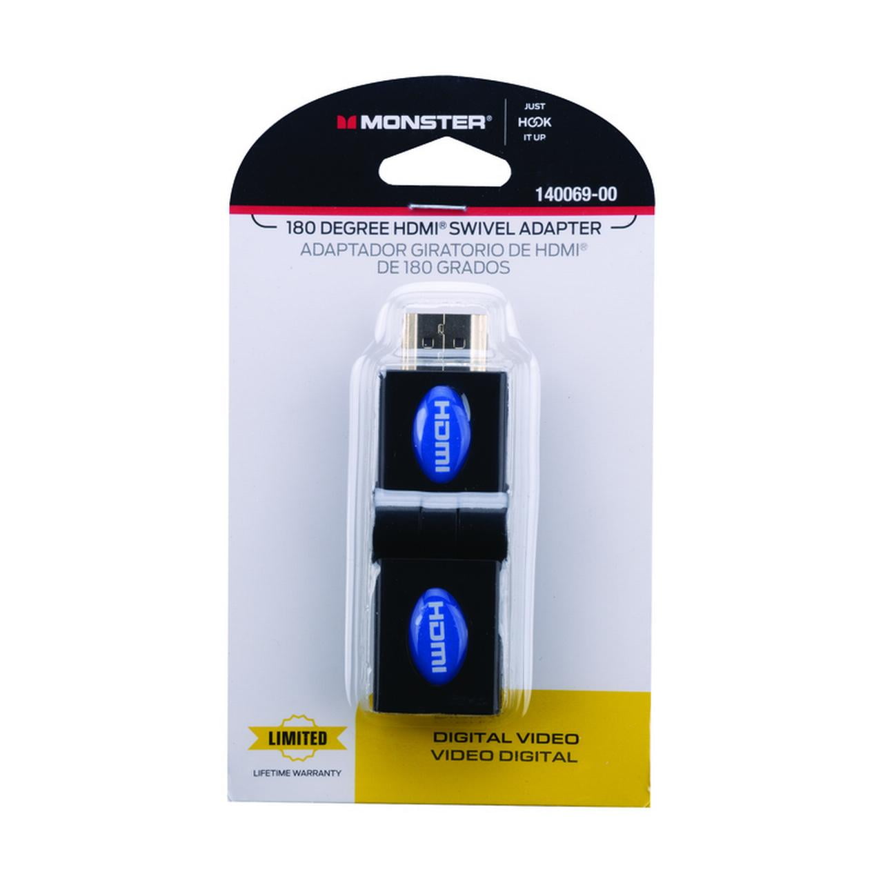 Adapter Monster Cable TV Wire and Cable 140069-00 050644623011 ...