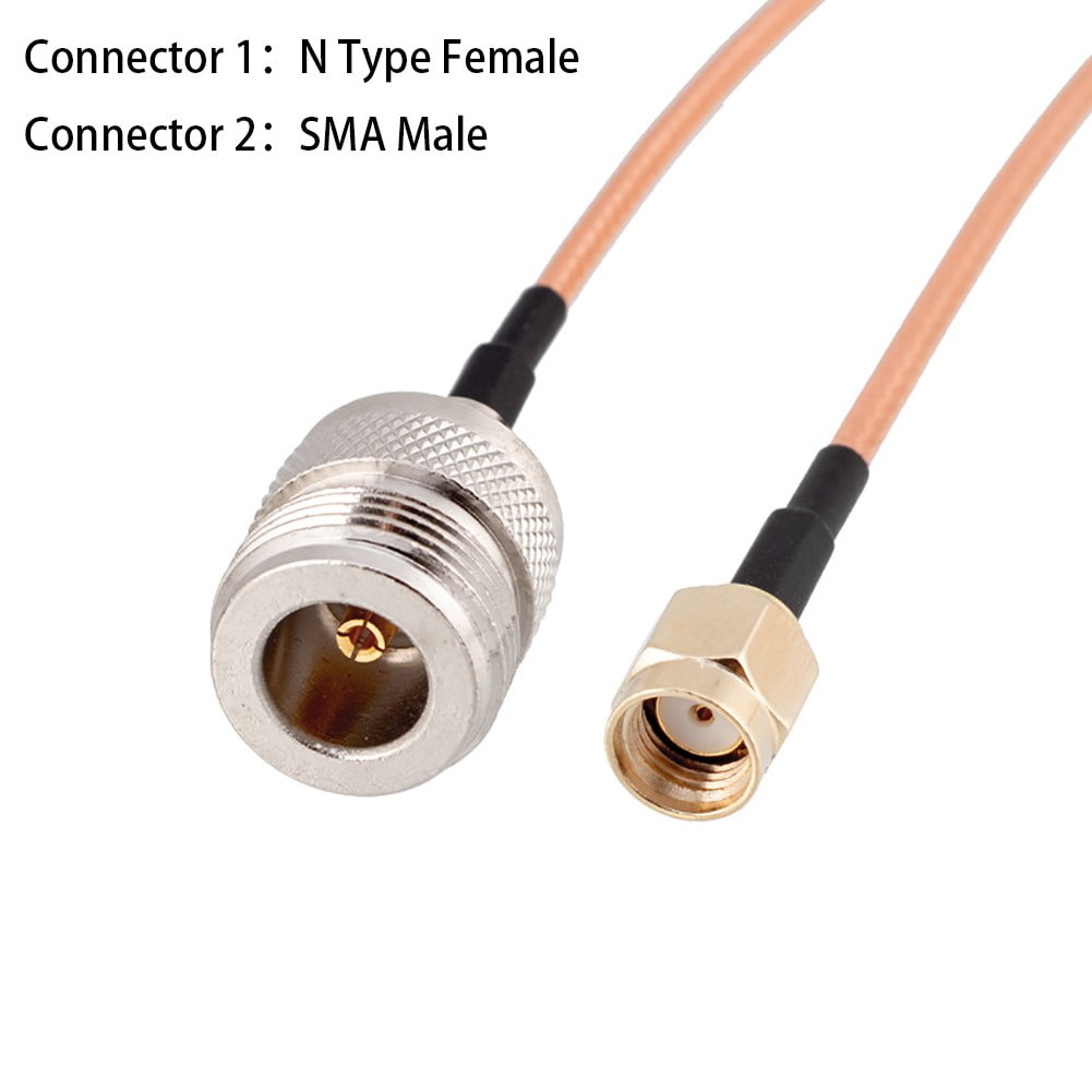 Adapter N Type Connector Accessory Assembly Female Socket To Rp-Sma ...