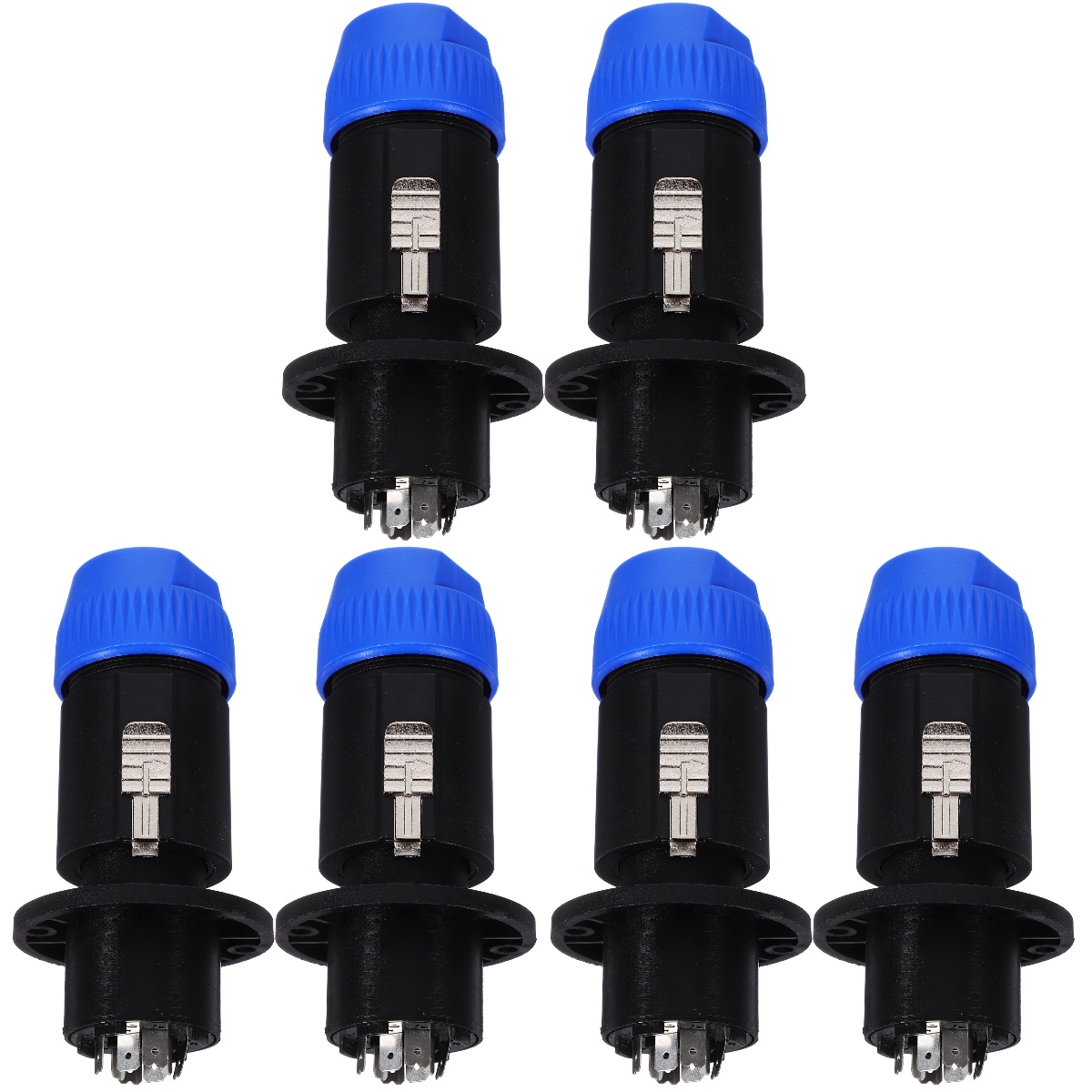 Adapter Speaker 3 Sets Wire Connectors 8-pole Cable Lock Plugs and ...