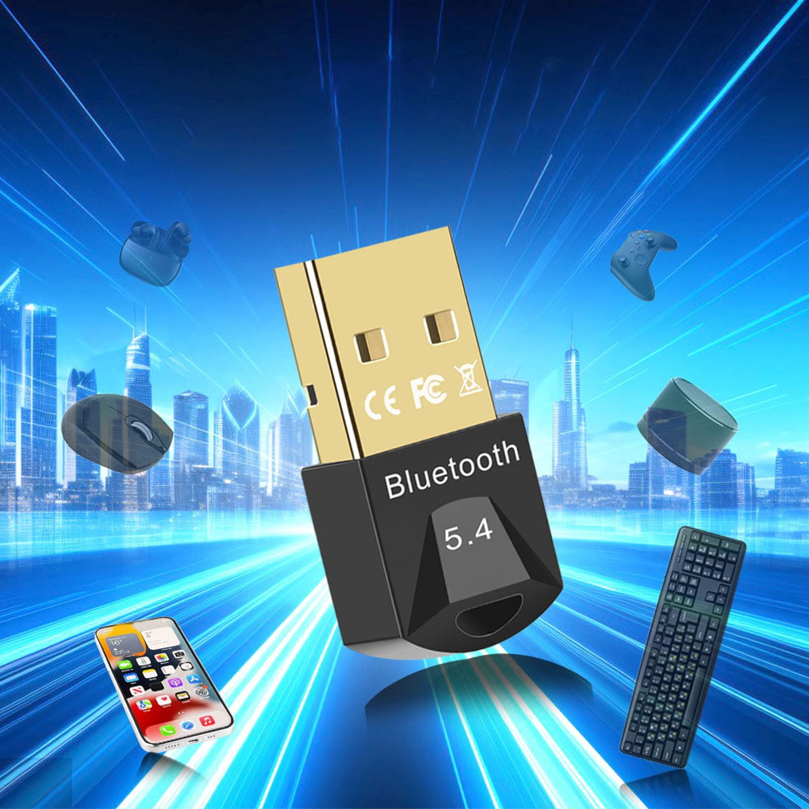 Adapter Suitable For PC Plug And Play Wireless USB Receiver Remote ...