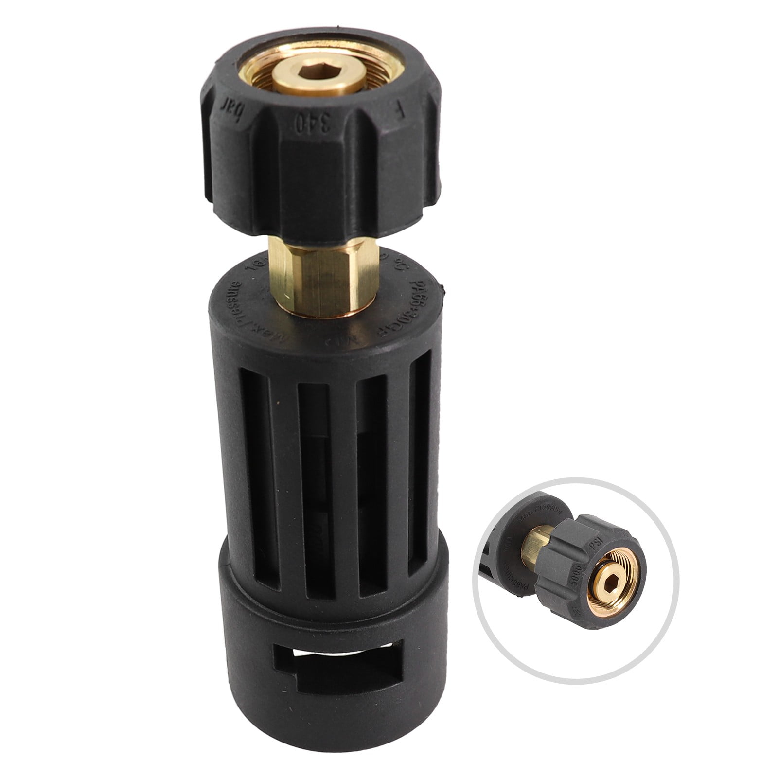 Adapter Thread Adapter Female Thread M22 IG M22x1.5 IG Solid Brass ...