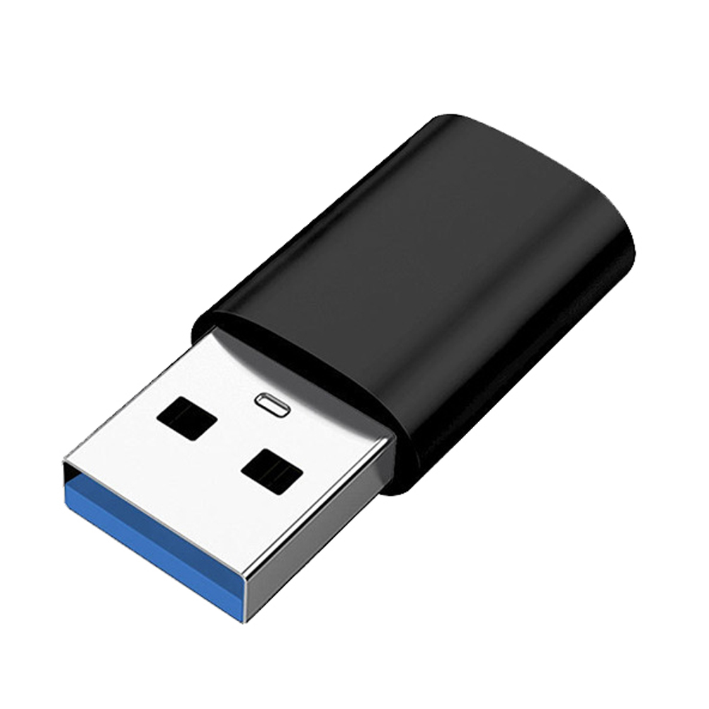 Adapter Type C to USB B Adapter [Aluminum Shell] for iPhone/PC/Airpods ...