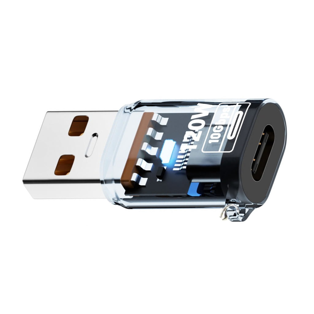 Adapter for Laptop Phone Charging and Data Transfer Type-C Female to ...