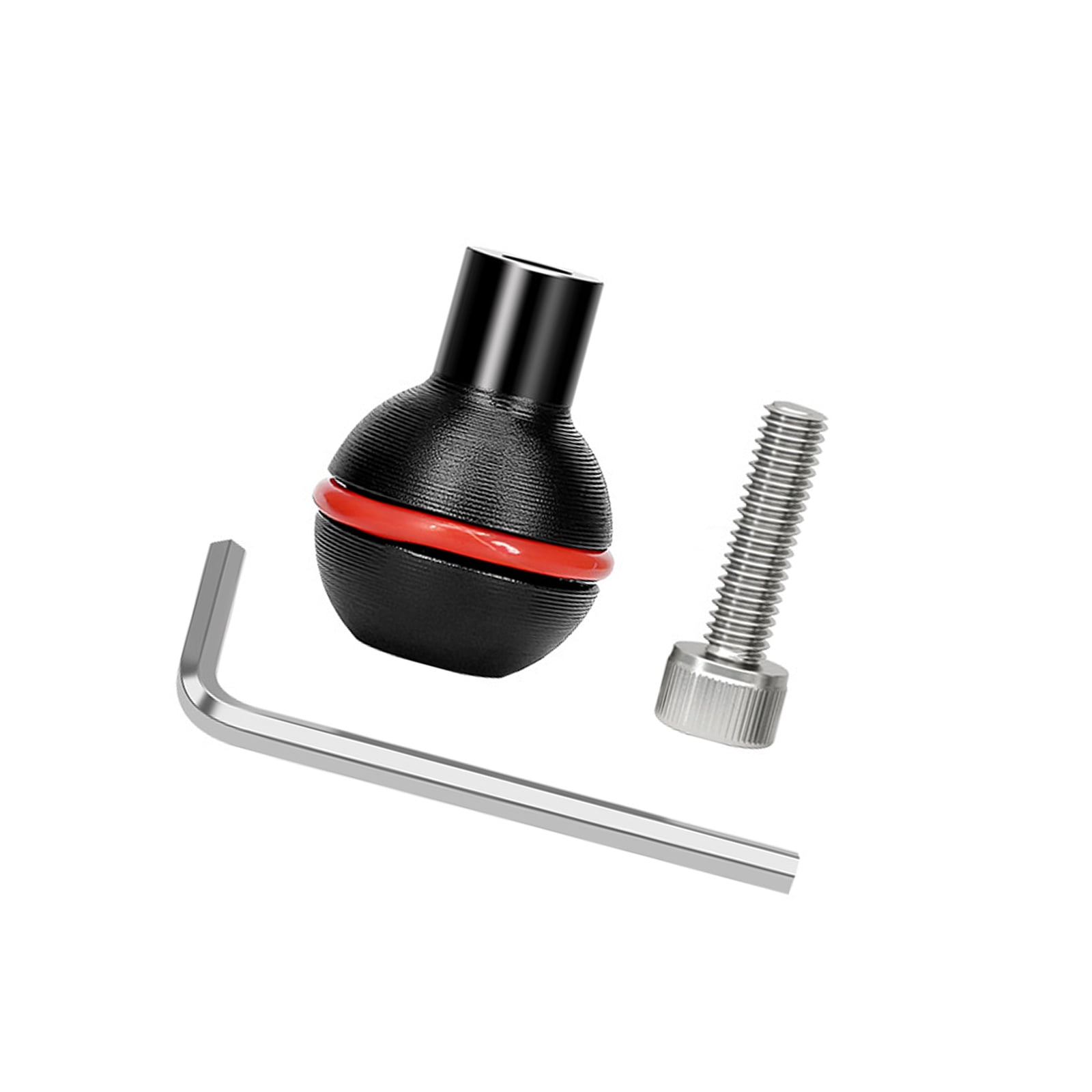 Adapter with 1/4inch 20 Screw Fixed Head Mount Adapter for Underwater ...