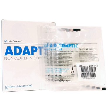 "Adaptic Primary Dressing 3""x3"" Medical Care Supplies, Non-Adherent ...
