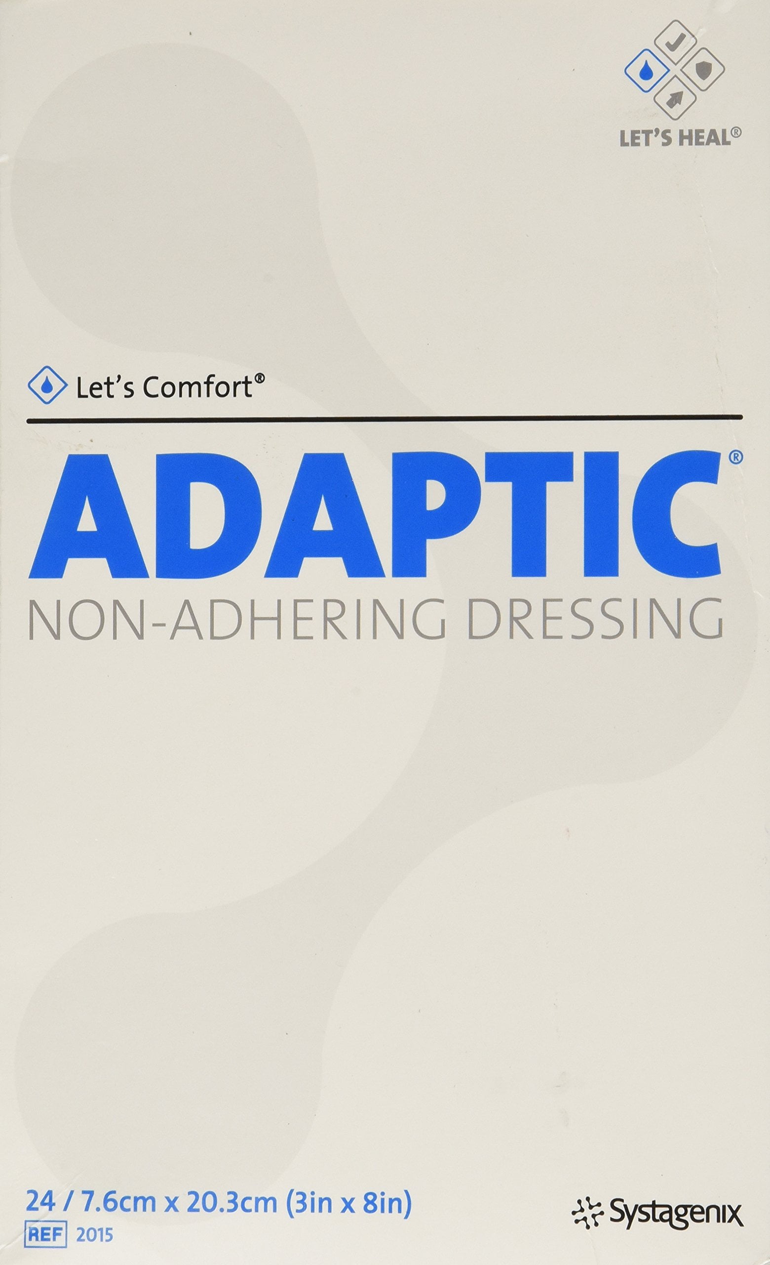 Adaptic Non-Adhering Dressing (24 Count) - Prevents Dressing Adherence ...