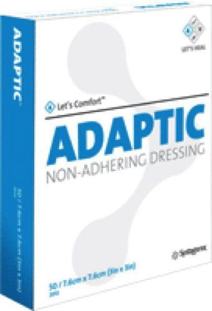 Adaptic Wound Contact Non-Adhesive Dressing, 3 x 3, 10 Pack - Walmart.com