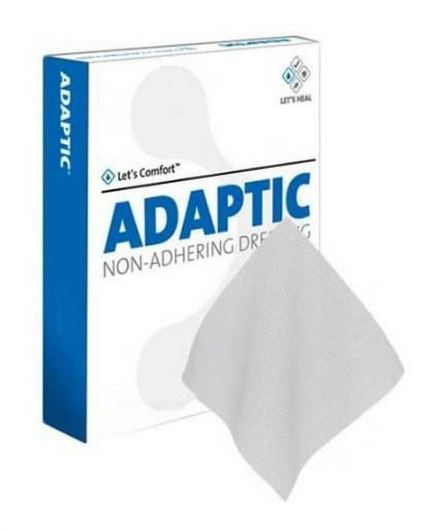 Adaptic Sterile Non-Adhering Dressing Gauze, 3 x 8 Inch, Wound Care ...