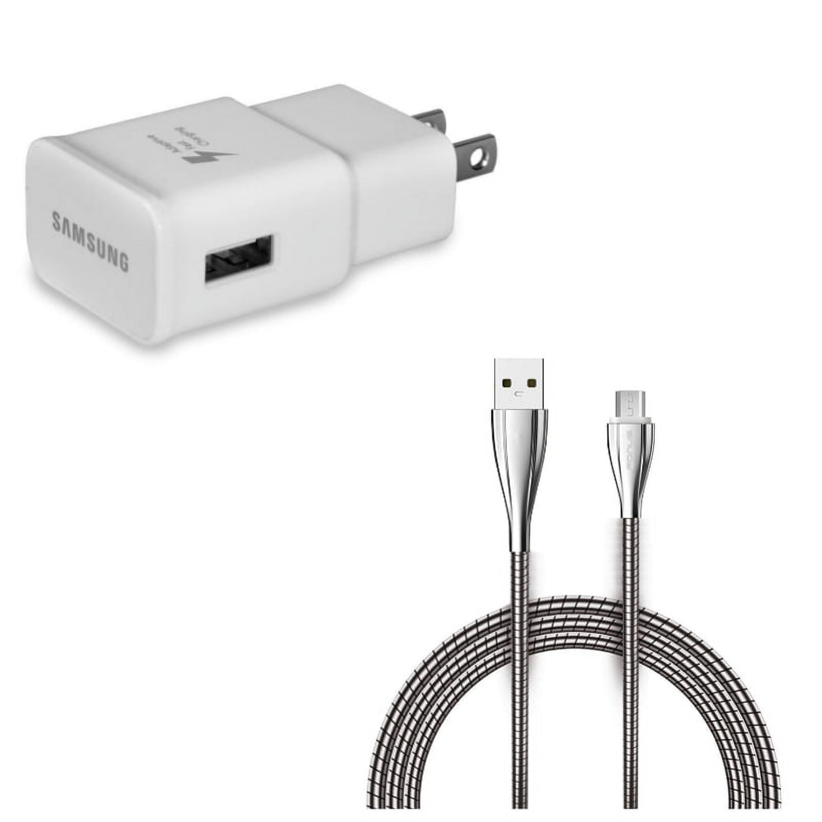Adaptive Fast Home Charger w 6ft Metal USB Cable R4E for Alcatel ...