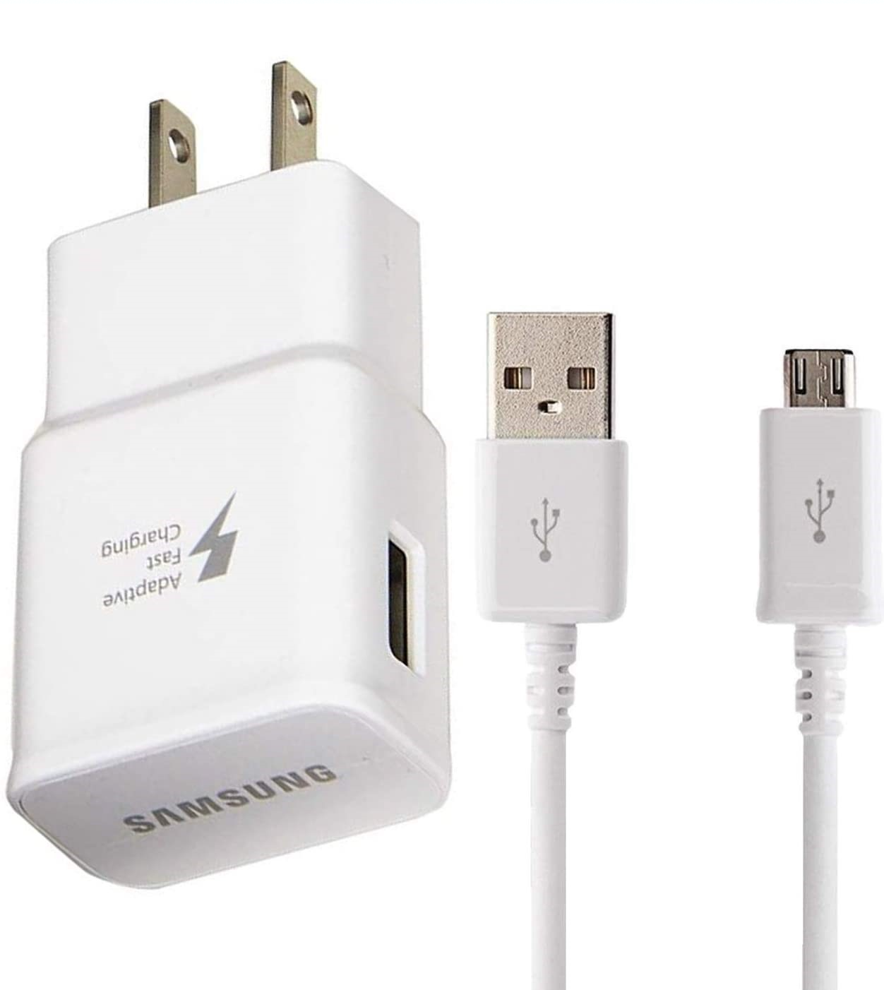 Original Samsung Wall Charger Adapter EP-TA12JWE with Micro USB Cable ...