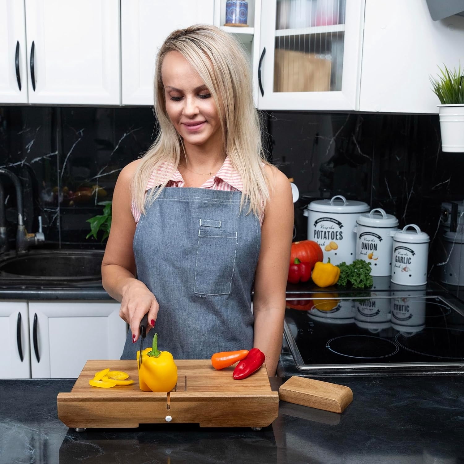 Adaptive One Handed Cutting Board With 10 Spikes – Ideal Gift for ...