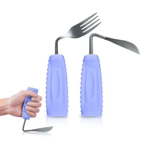 GYENNO BRAVO Classic Parkinson Spoon & Fork, Hand Tremor Stabilizing ...