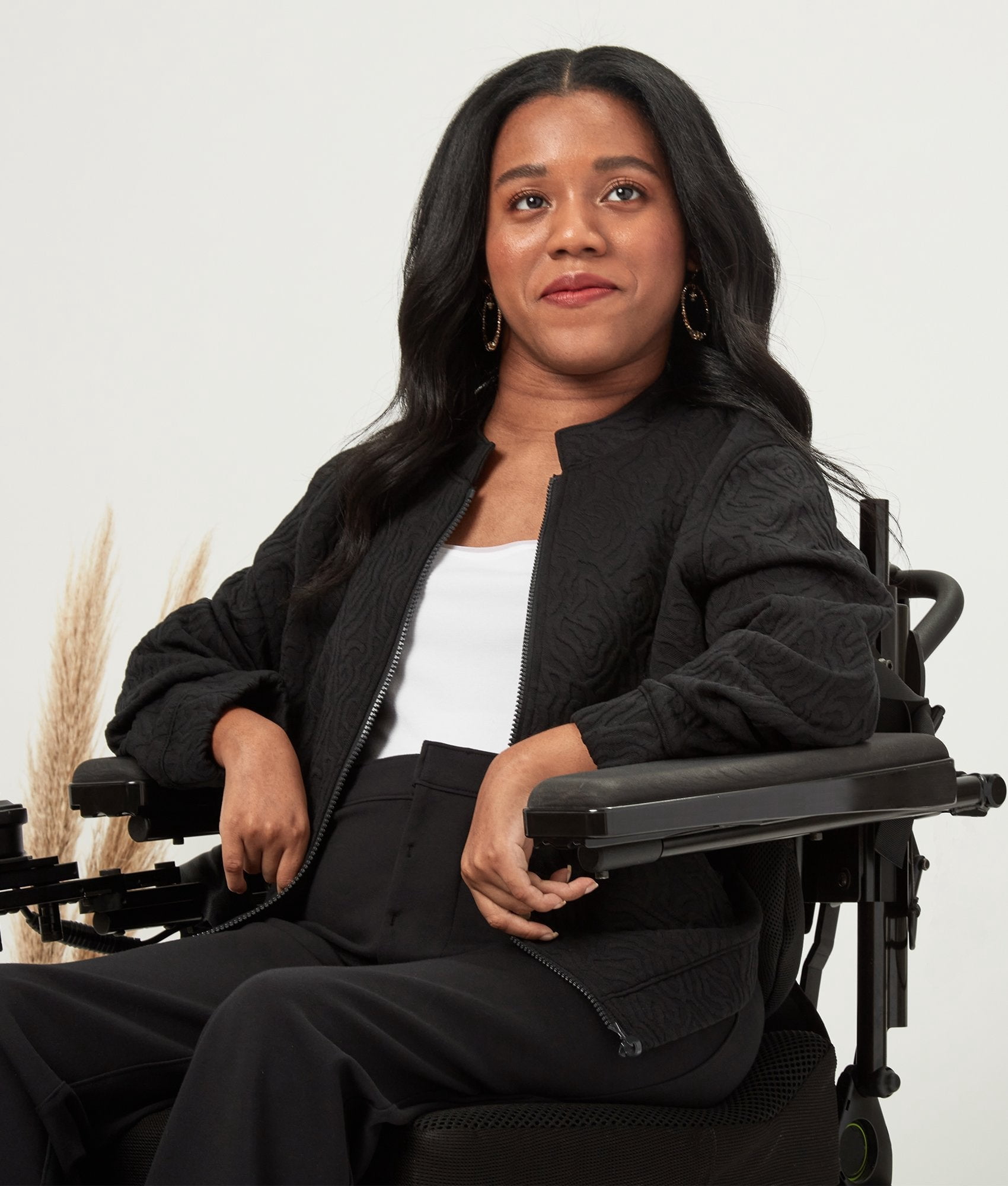 Adaptive Women's Lainie Full Magnetic Zip Knit Jacket | MagnaReady ...