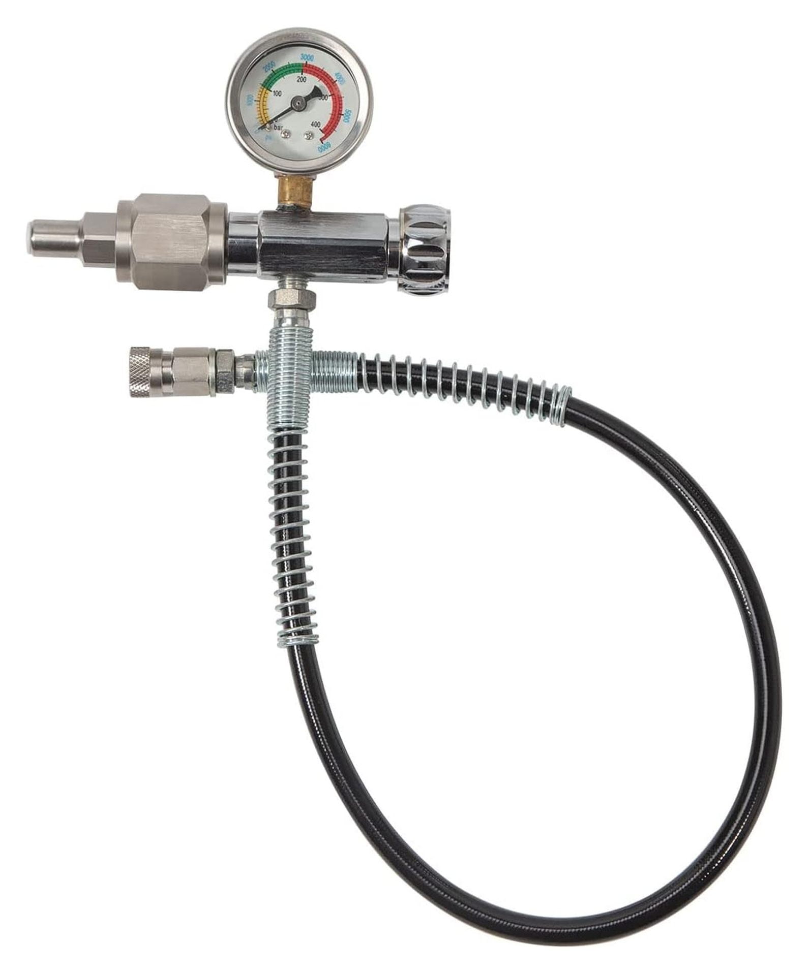 Adaptor 4500PSI Paintball SCBA Fill Station with 60cm Microbore Hose ...