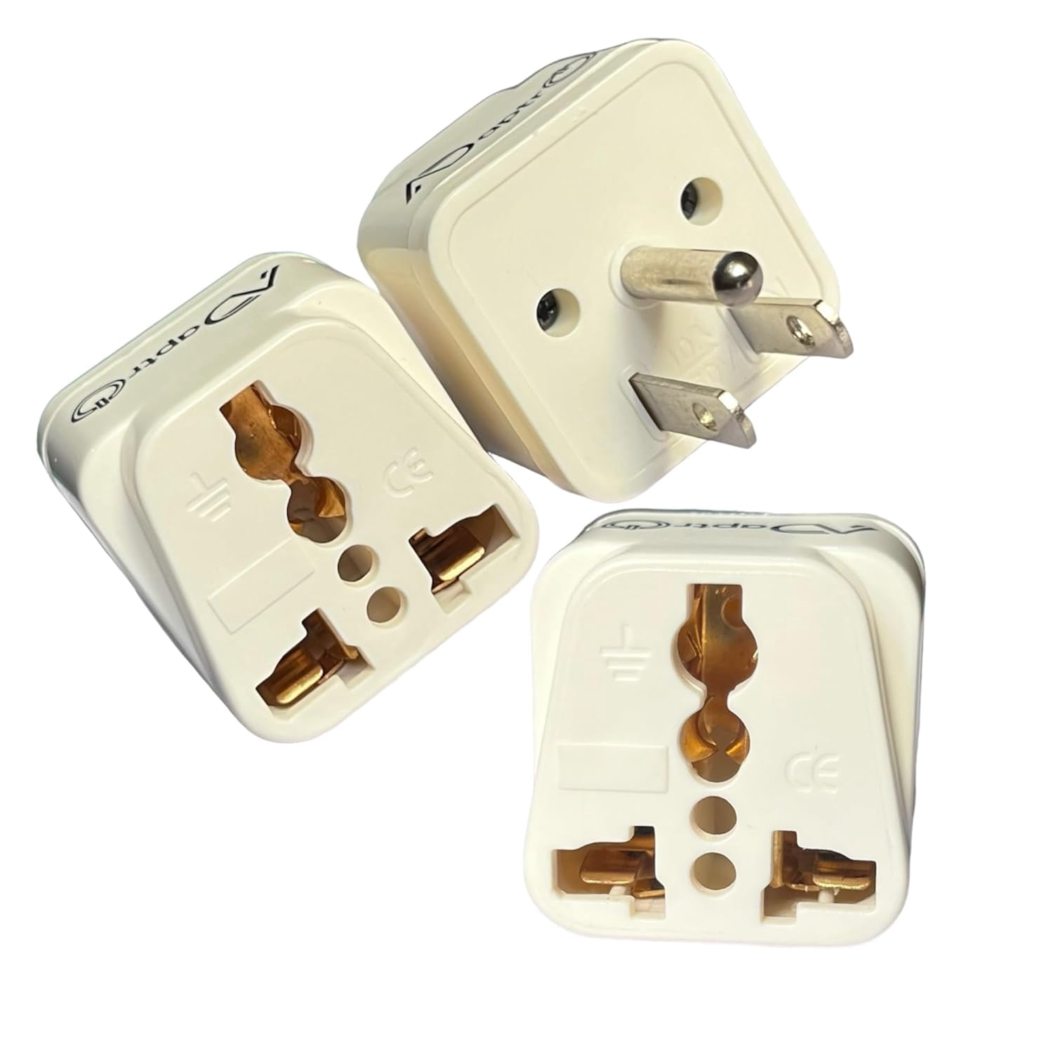 Adaptro India to USA Japan Canada Plug Converter for Travel US ...