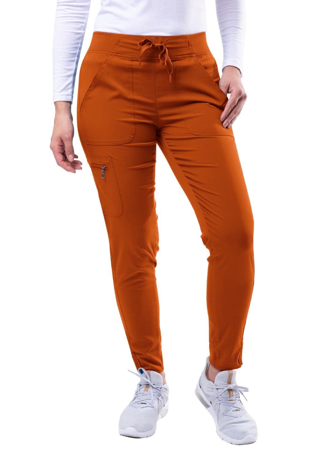 Adar Pro Scrubs For Women - Ultimate Yoga Jogger Scrub Pants - P7104T ...