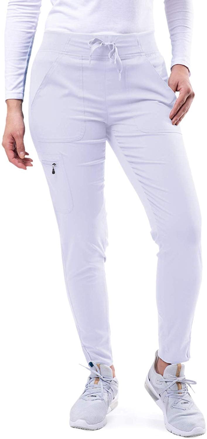 Adar Pro Scrubs For Women - Ultimate Yoga Jogger Scrub Pants - P7104 ...