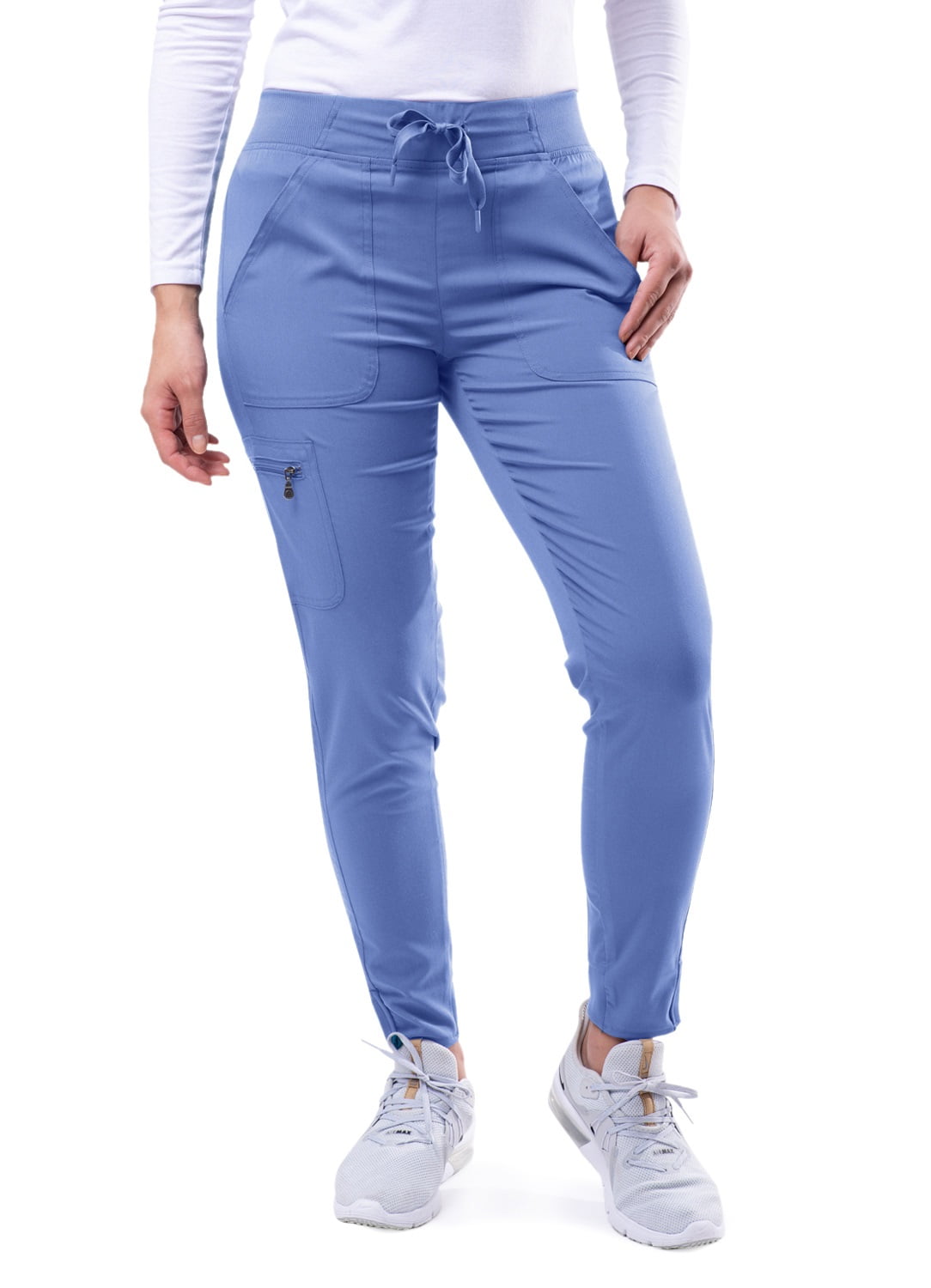 Adar Pro Scrubs For Women - Ultimate Yoga Jogger Scrub Pants - Tall ...