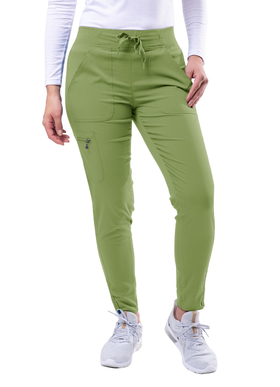 Adar Pro Scrubs For Women - Ultimate Yoga Jogger Scrub Pants - Walmart.com