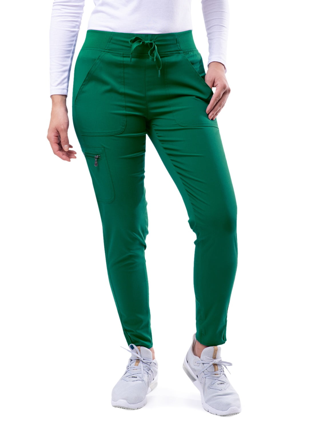 Adar Pro Scrubs For Women - Ultimate Yoga Jogger Scrub Pants - Walmart.com
