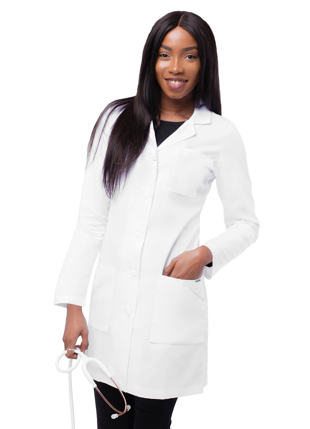 Adar Universal Lab Coat For Women - Slim-Cut Medical Lab Coat - 804 ...