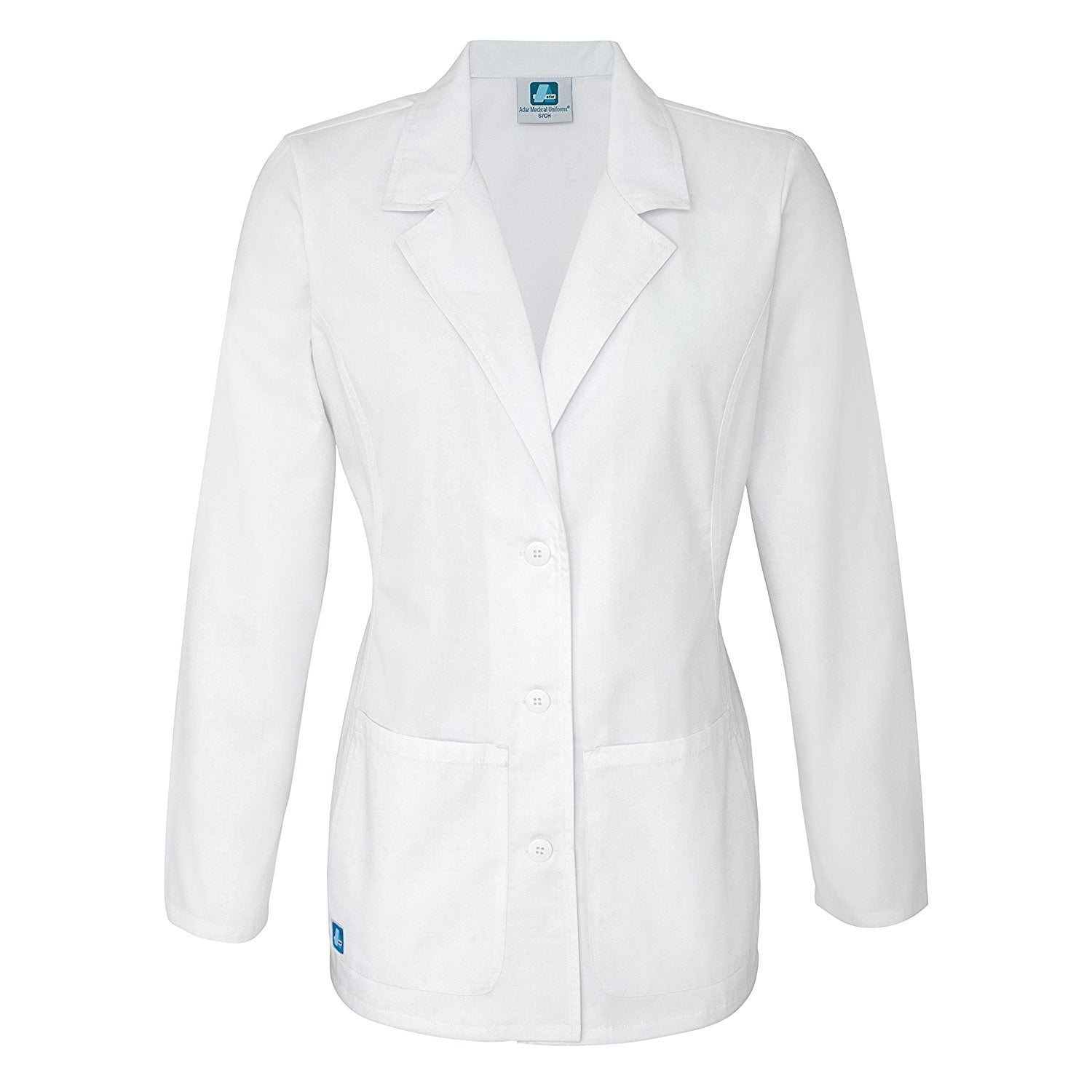 Adar Universal Lab Coats For Women - Tailored 28" Consultation Lab Coat ...