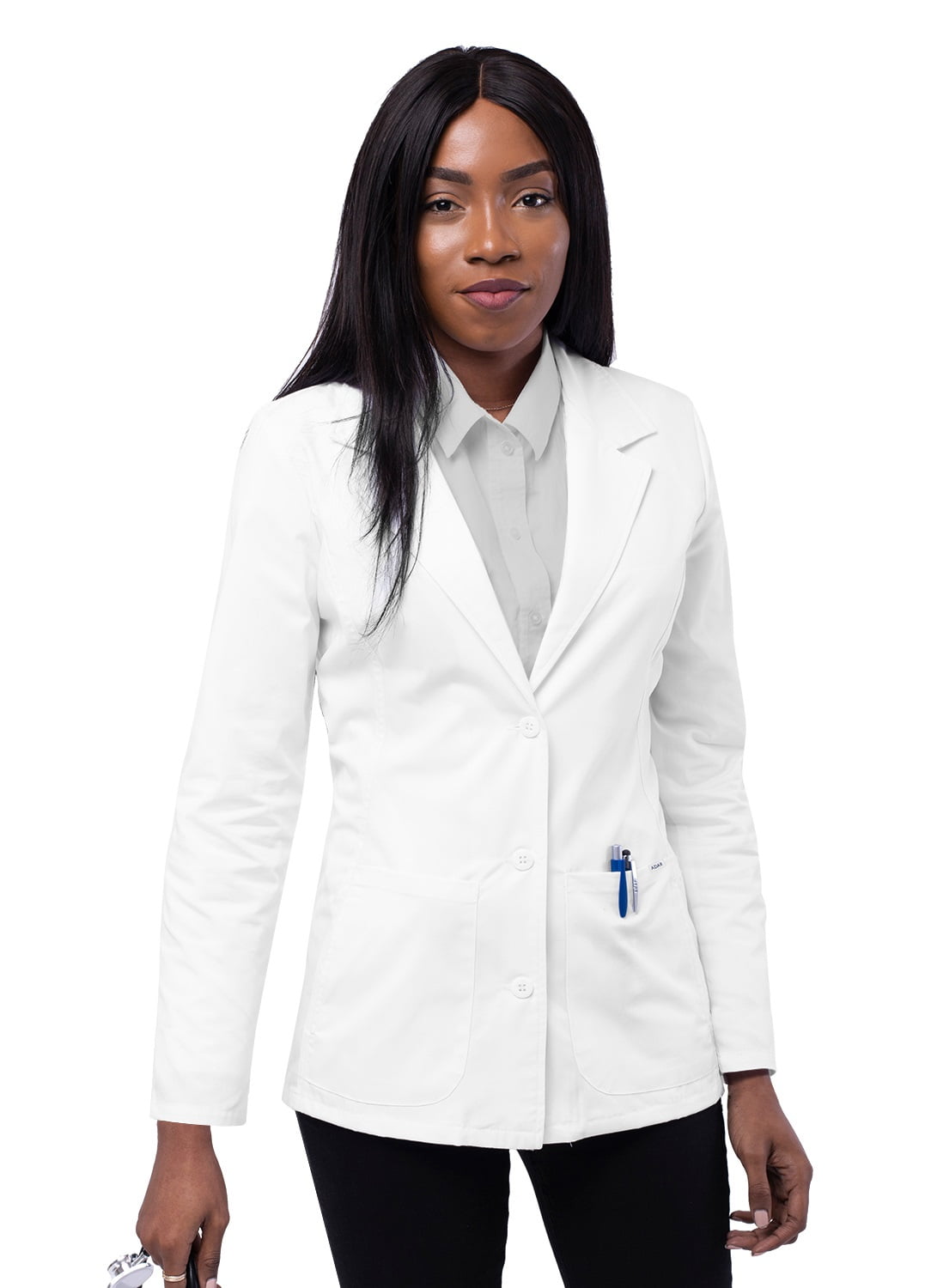 Adar Universal Lab Coats For Women - Tailored 28" Consultation Lab Coat ...