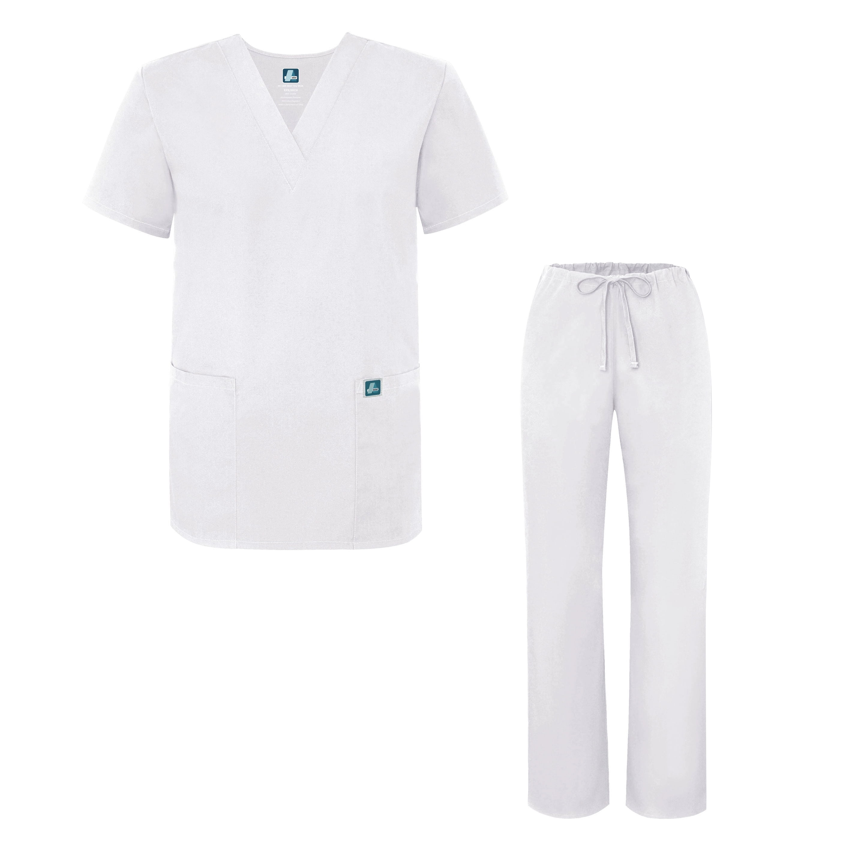 Adar Universal Medical Scrubs Set Medical Uniforms - Unisex Fit - 701 ...