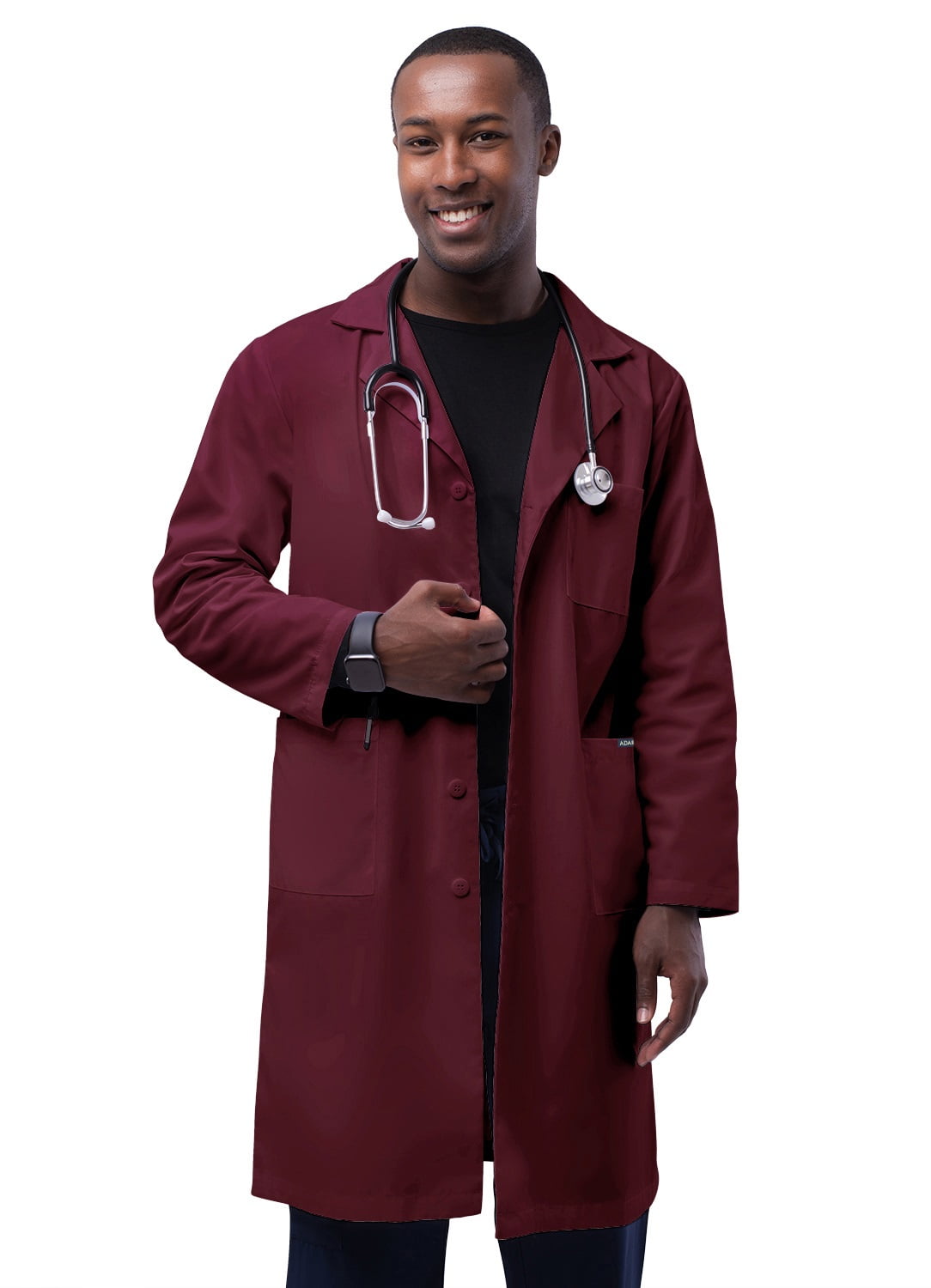 Adar Universal Mens Lab Coats - Classic 39" Lab Coat - Walmart.com