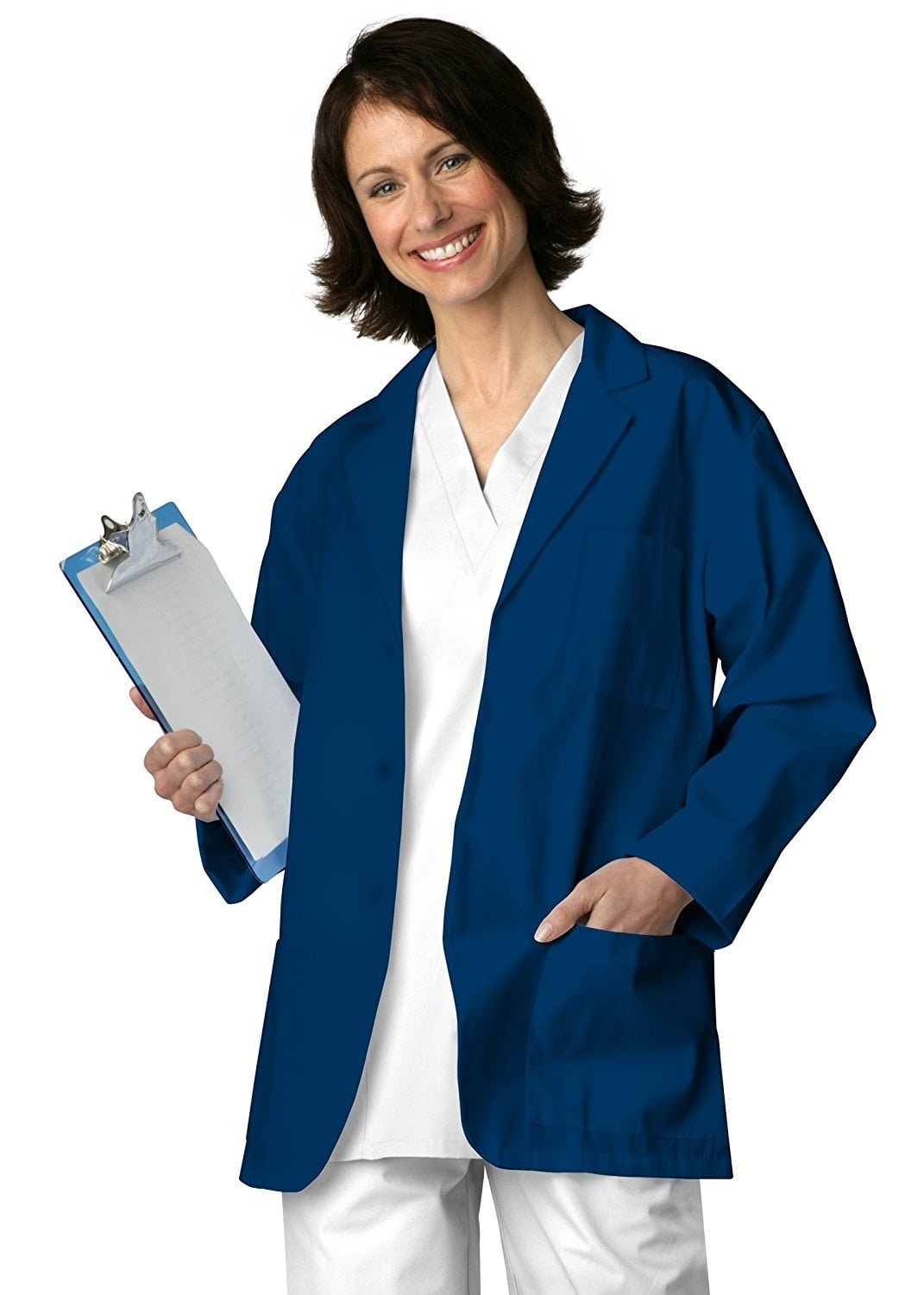 Adar Universal Unisex Lab Coats - Classic 31" Consultation Lab Coat ...