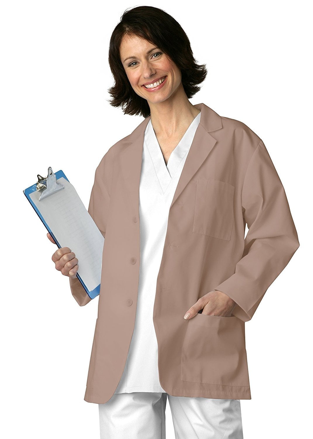 Adar Universal Unisex Lab Coats - Classic 31" Consultation Lab Coat ...