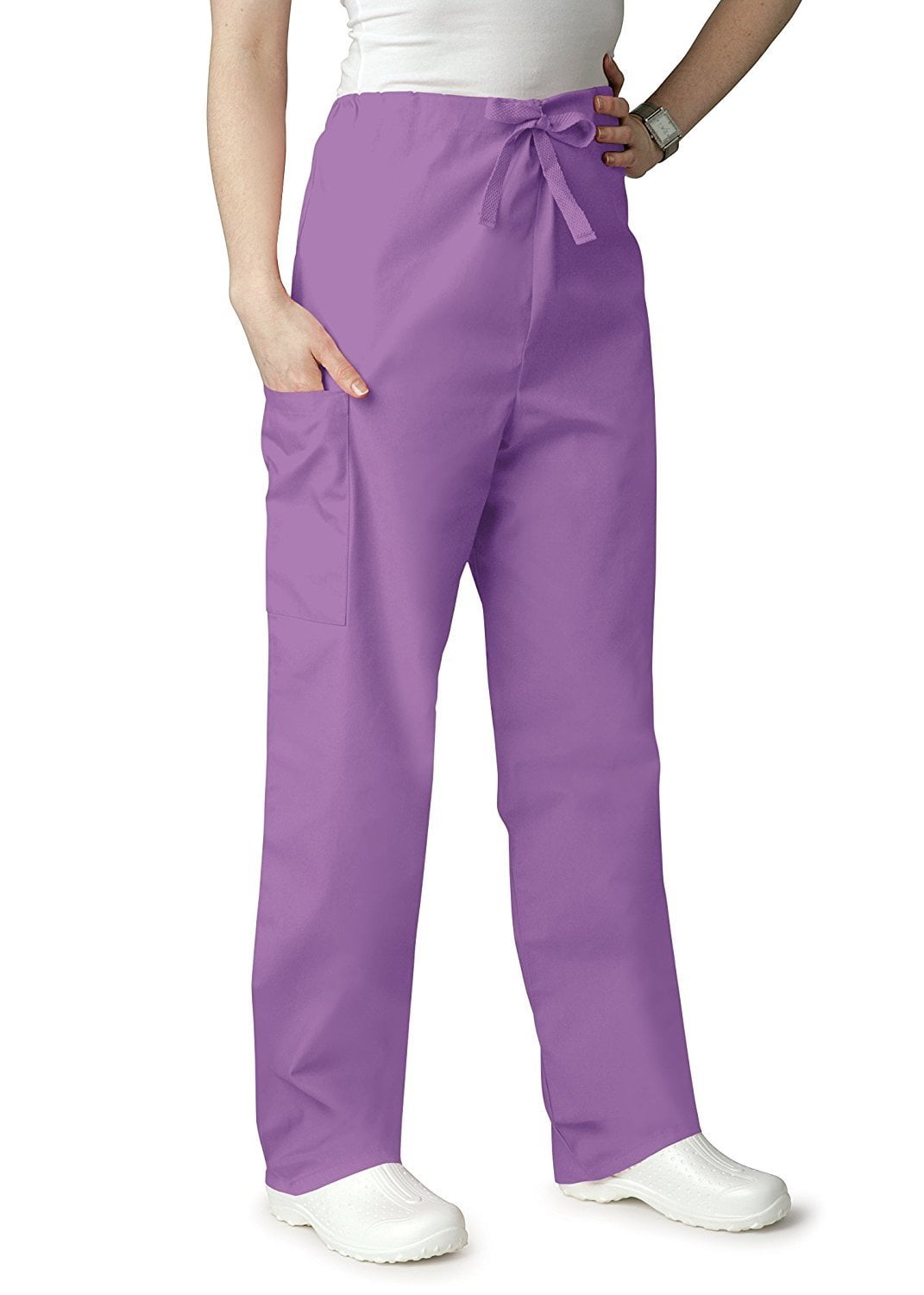Adar Universal Unisex Scrubs - Drawstring Tapered Leg Scrub Pants ...