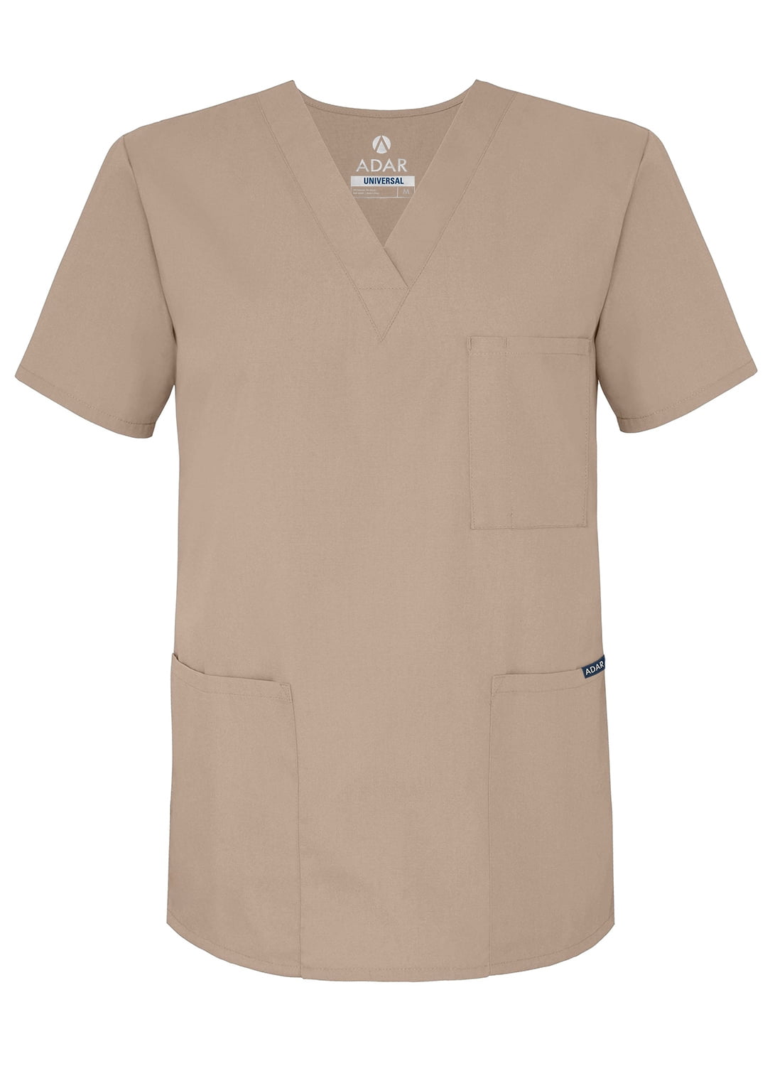 Adar Universal Unisex Scrubs - V-Neck Tunic Scrub Top - Walmart.com