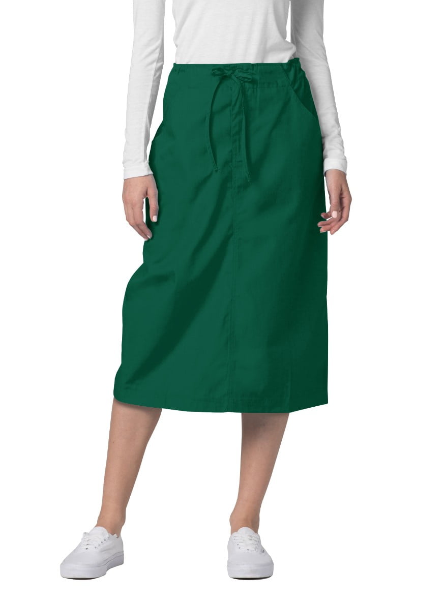 Adar Universal Women's Mid-Calf Length Drawstring Skirt - 707 - Walmart.com