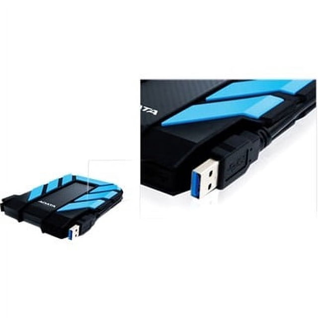 Adata HD710 Pro 2 TB Portable Hard Drive, External, Blue - Walmart ...