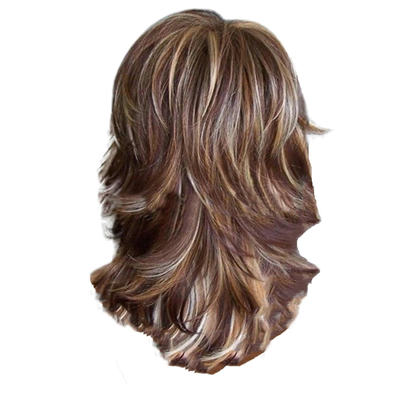 Half Wigs for Grey Women Human Hair Wig Bundles A Woman'S Short Hair ...