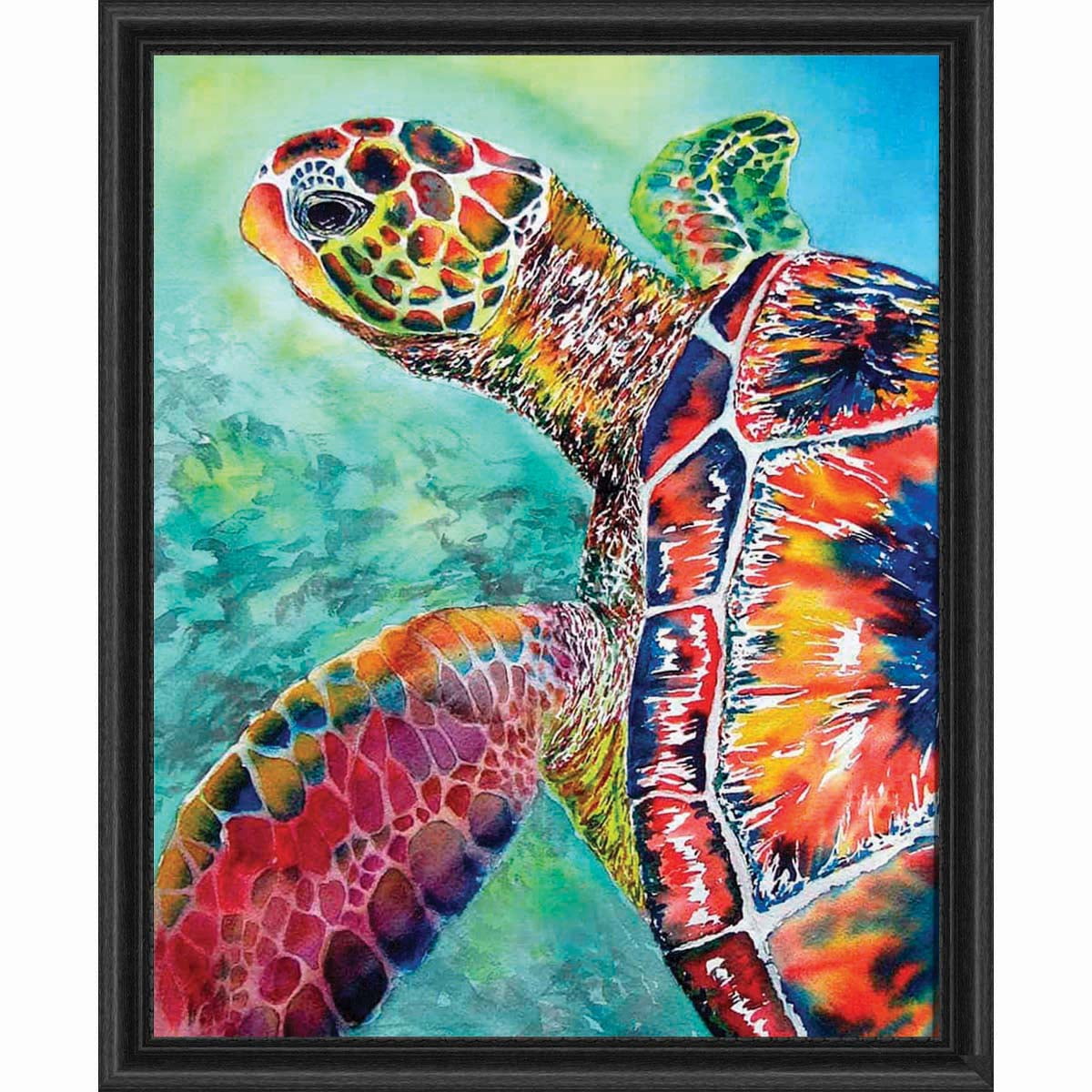 Adbrain Sea Turtle Paint by Number Kit - Walmart.com