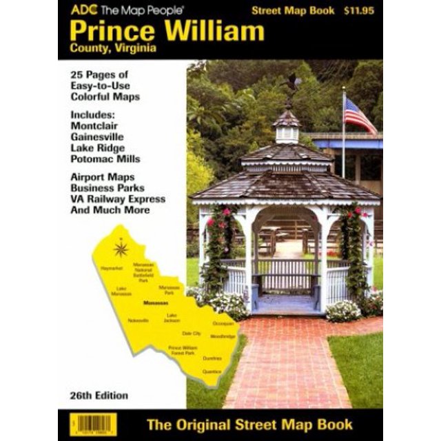 Pre-Owned Adc's Street Atlas of Prince William County: Virginia (PRINCE ...