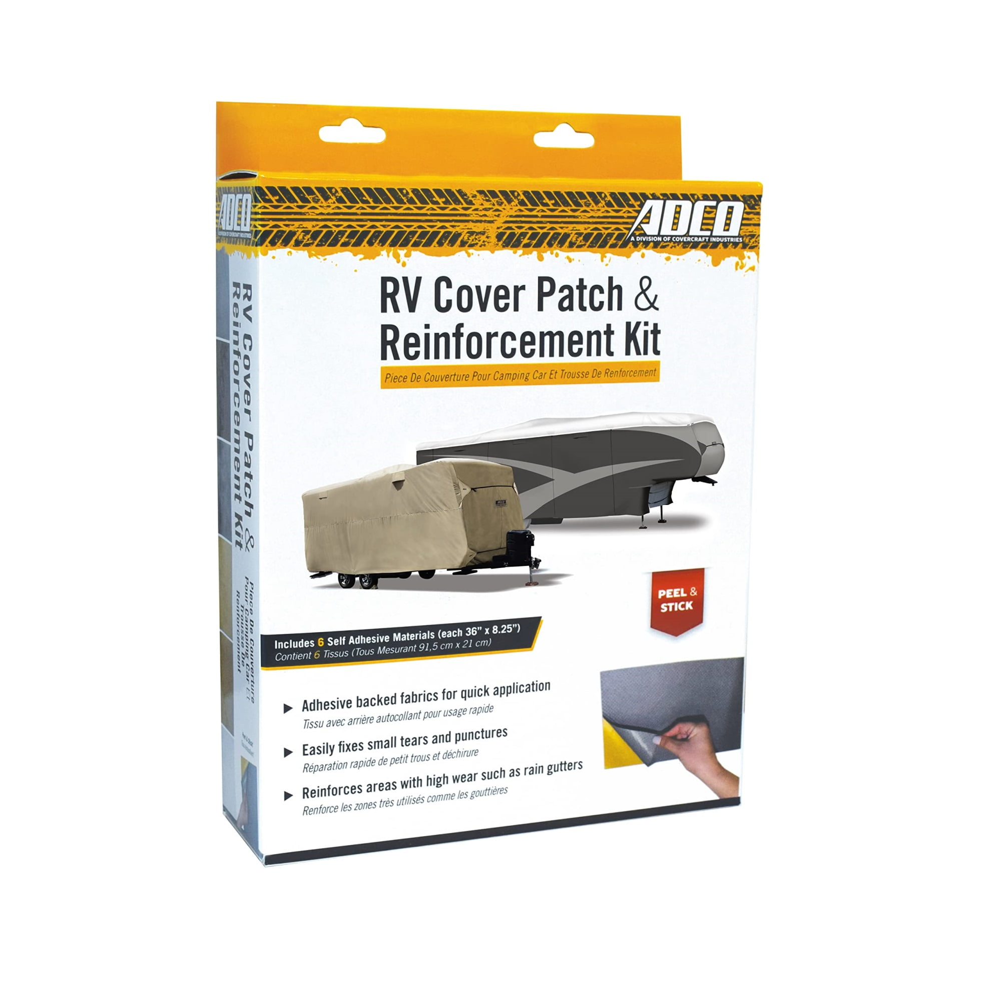 Adco 9024 Universal Rv Cover Patch Kit - Walmart.com