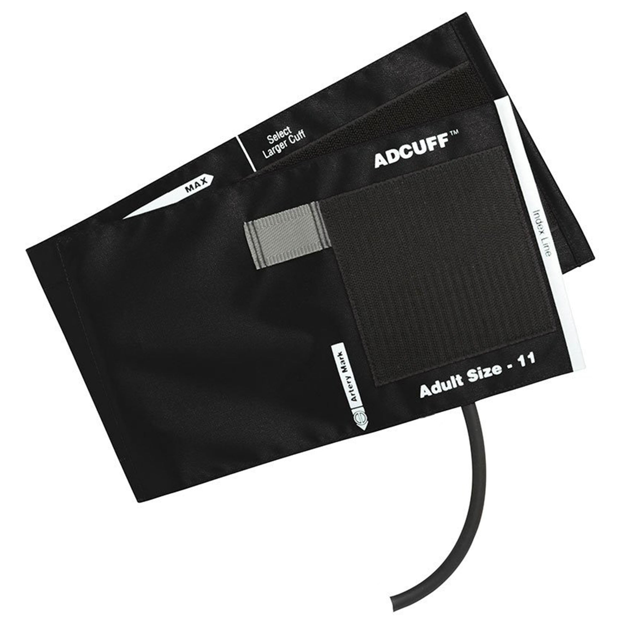 Adcuff Reusable Adult Arm Blood Pressure Cuff 845-11ABK-1, Manual BP ...