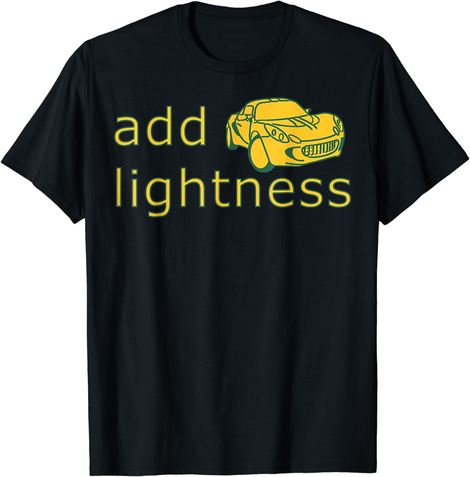 Add Lightness Lotus Track Day Autocross T-Shirt - Walmart.com