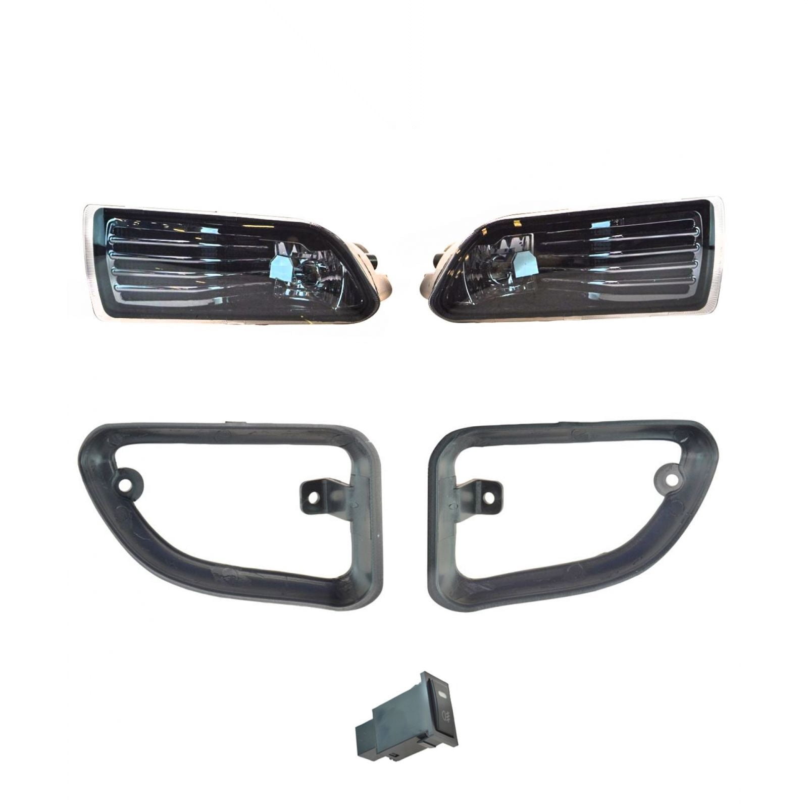 Add On Upgrade Smoked Lens Fog Light Kit for Scion tC - 2005-2010 ...