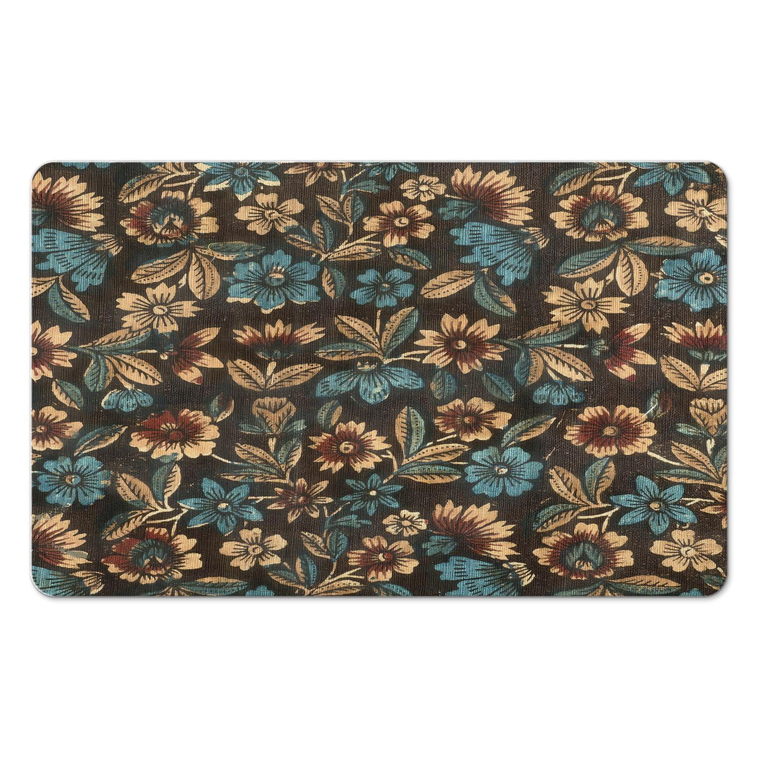 Add a Splash of Color with Our Non-Slip 20x32 inch Modern Floral Area ...