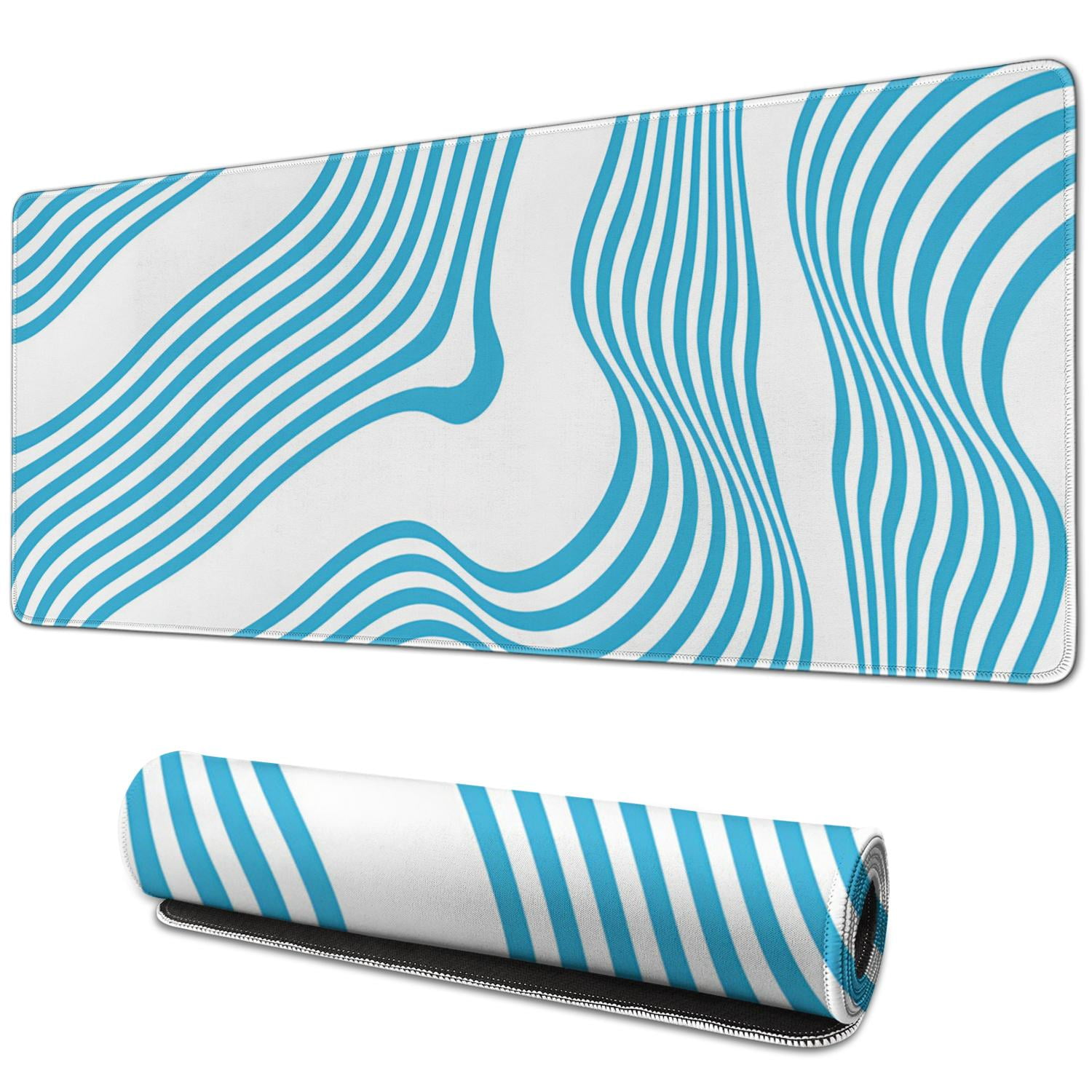 "Add Style to Your Gaming Setup with our Japanese Blue and White Wave ...