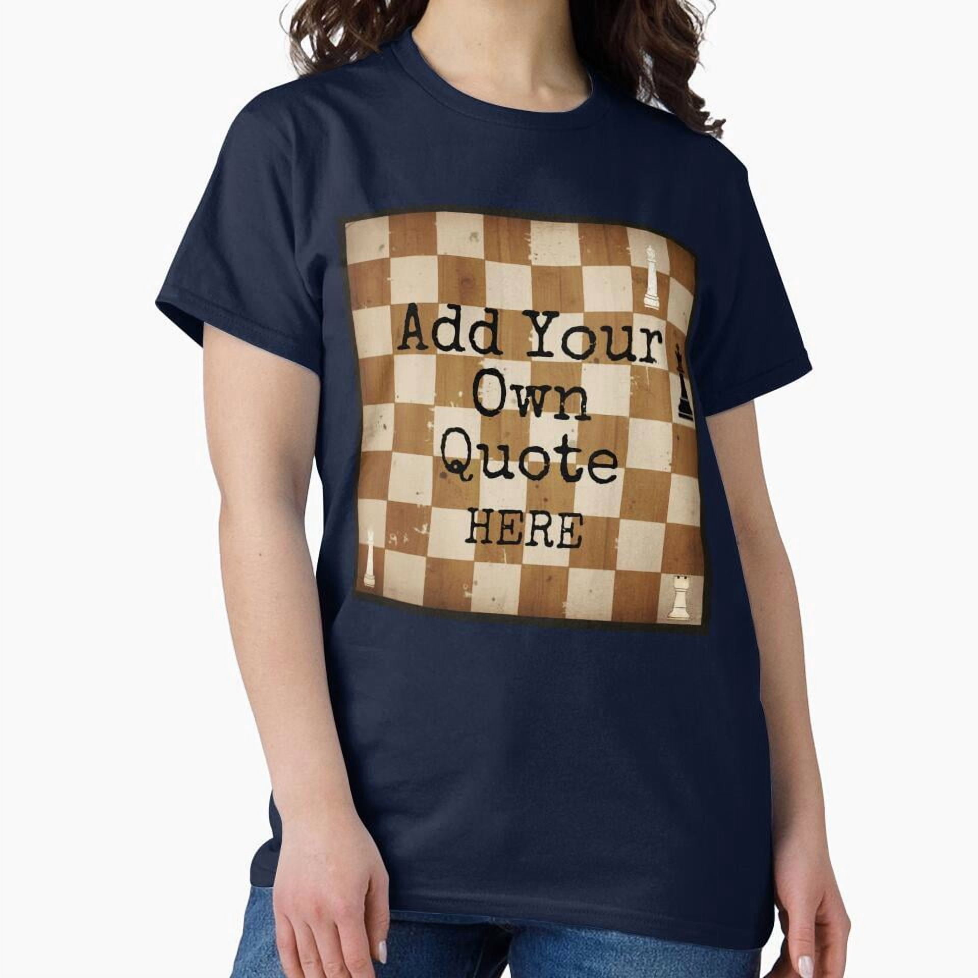 Add Your Own Quote Or Bible Verse Classic Edition Shirt, Casual Graphic ...
