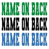 Add a name and number to the back of a shirt - Walmart.com