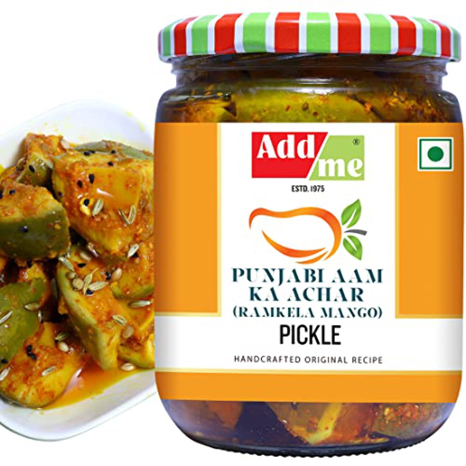 Add me Punjabi aam ka achar Home made Ramkela Mango Pickle 500gm North ...