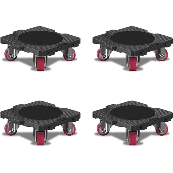 Add-on 4Pack Connectable Dolly Furniture Movers with 360° Rotating ...